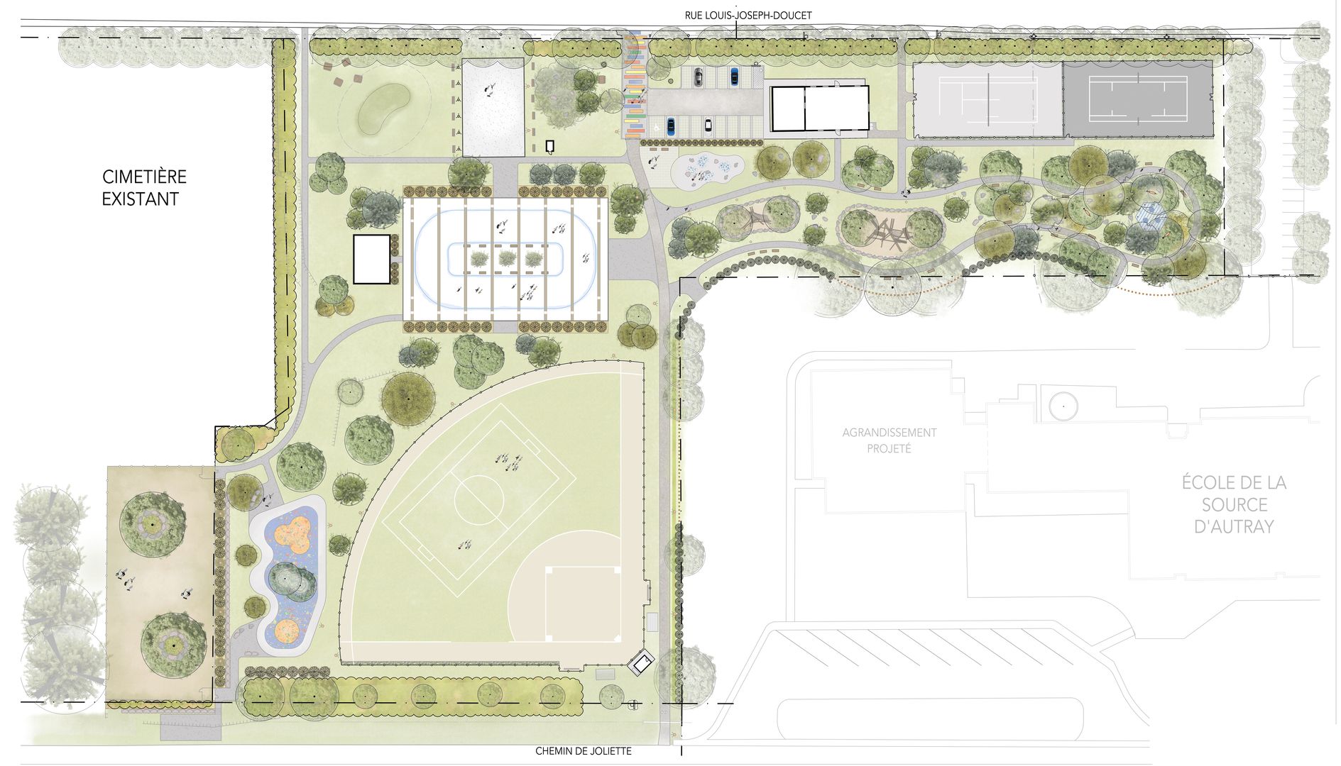 Le parc Gaston-Bettez